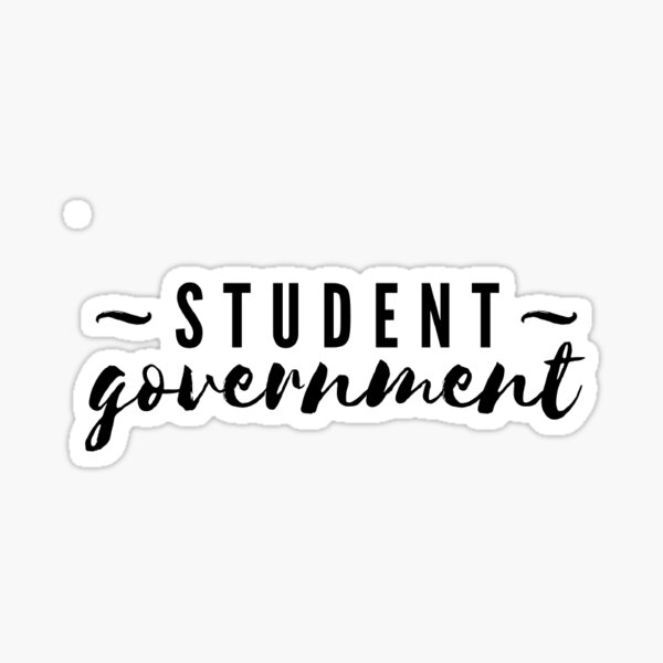 "Student Government" Sticker for Sale by stasnydesign | Redbubble