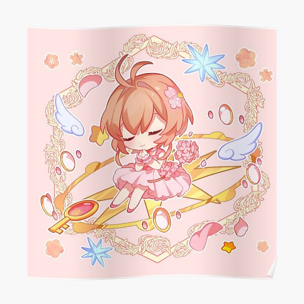 "Cardcaptor Sakura The Dreamy Chibi Kinomoto" Poster for Sale by ...