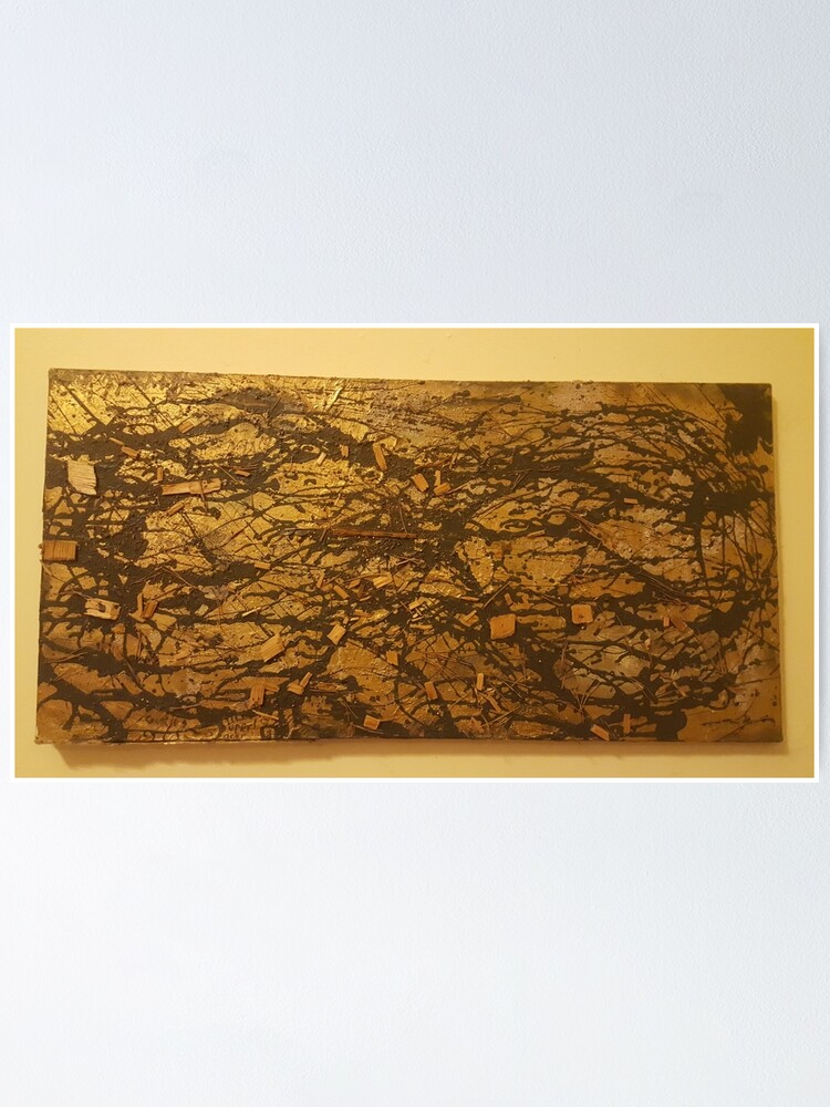 "Pollock Homage" Poster for Sale by Painterzpainter | Redbubble