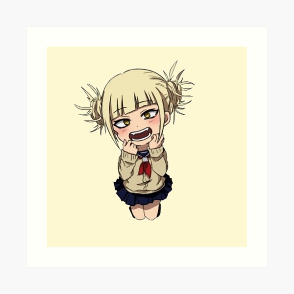 "Cute Himiko Toga Chibi - My Hero Academia" Art Print for Sale by ...