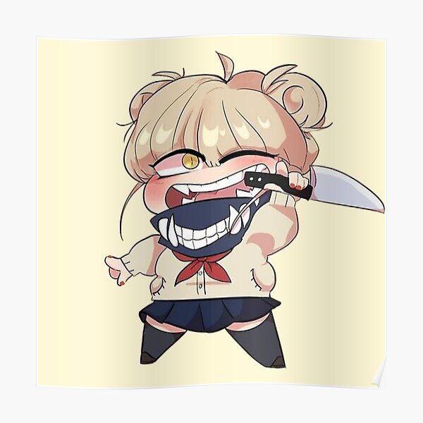 Himiko Toga Chibi Posters | Redbubble