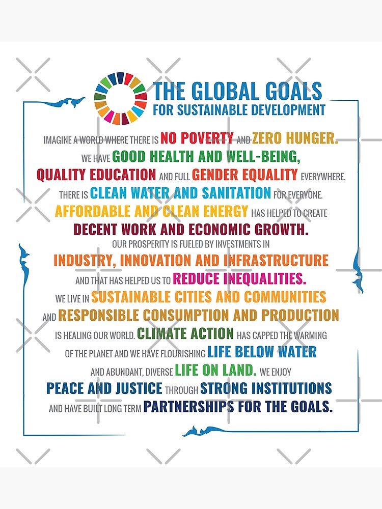 "UN Sustainable Development Goals SDGs 2030 - World's Largest Learning ...