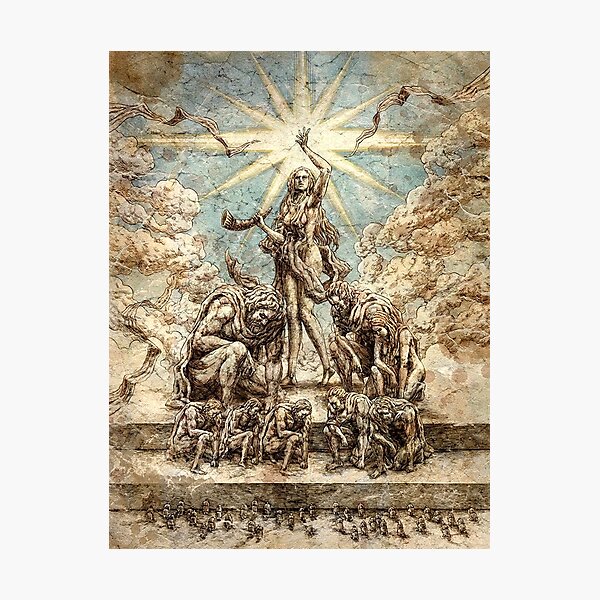 "The Goddess Ymir - Anime SNK" Photographic Print for Sale by ...