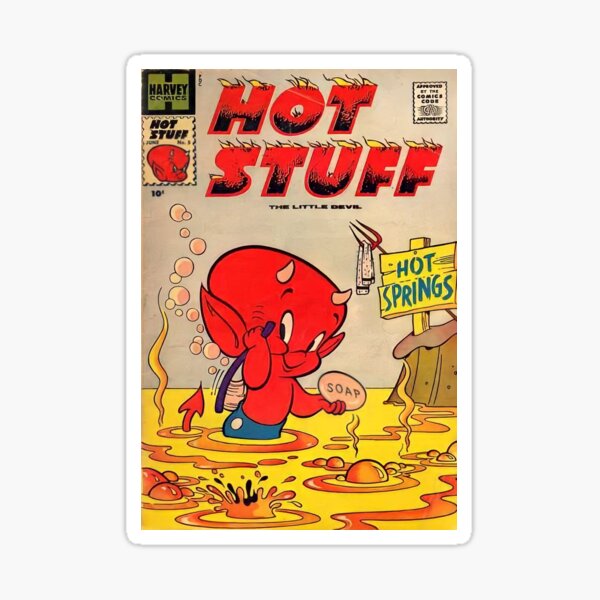 Hot Stuff The Little Devil Stickers | Redbubble