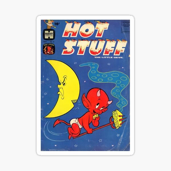 Hot Stuff The Little Devil Stickers Redbubble
