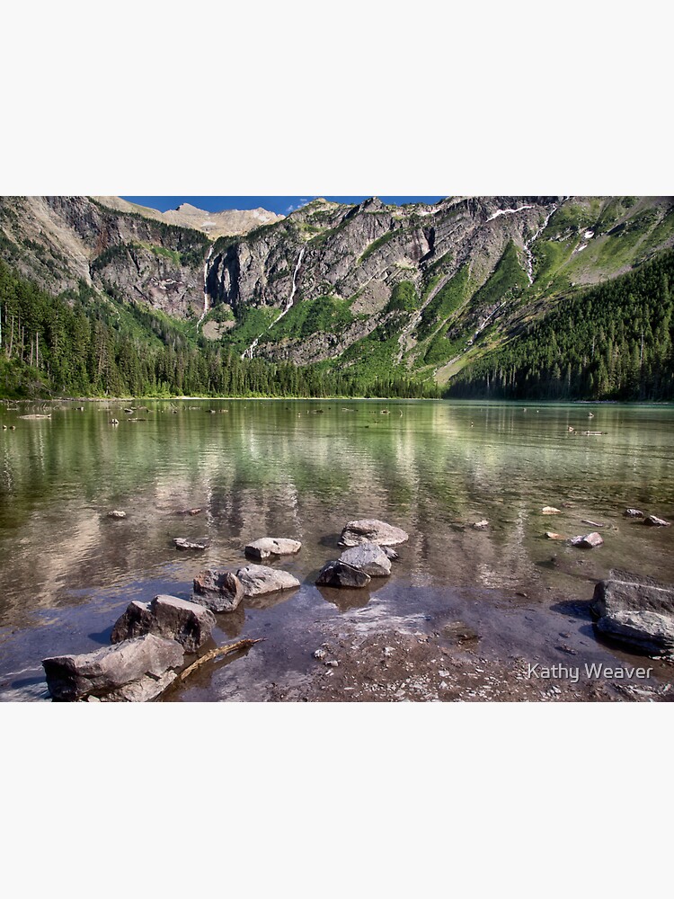 "Avalanche Lake - Glacier National Park" Sticker for Sale by kdxweaver ...