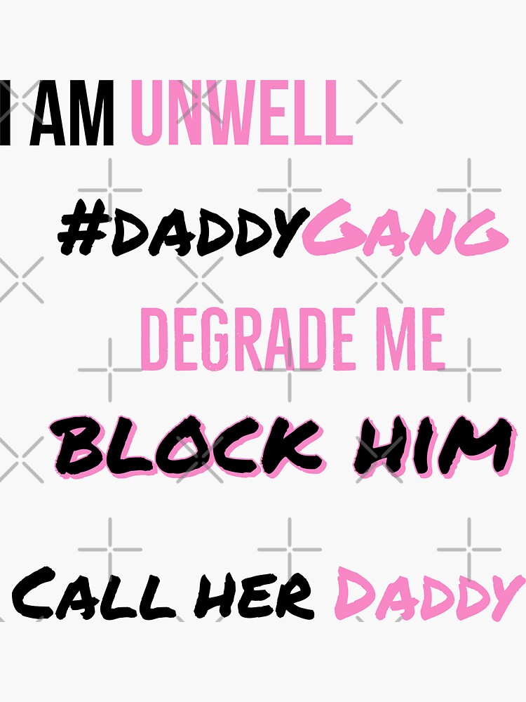 "Call Her Daddy Podcast Pack" Sticker for Sale by Jajulile | Redbubble