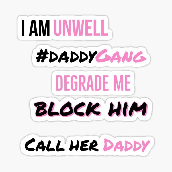 "Call Her Daddy Podcast Pack" Sticker for Sale by Jajulile | Redbubble