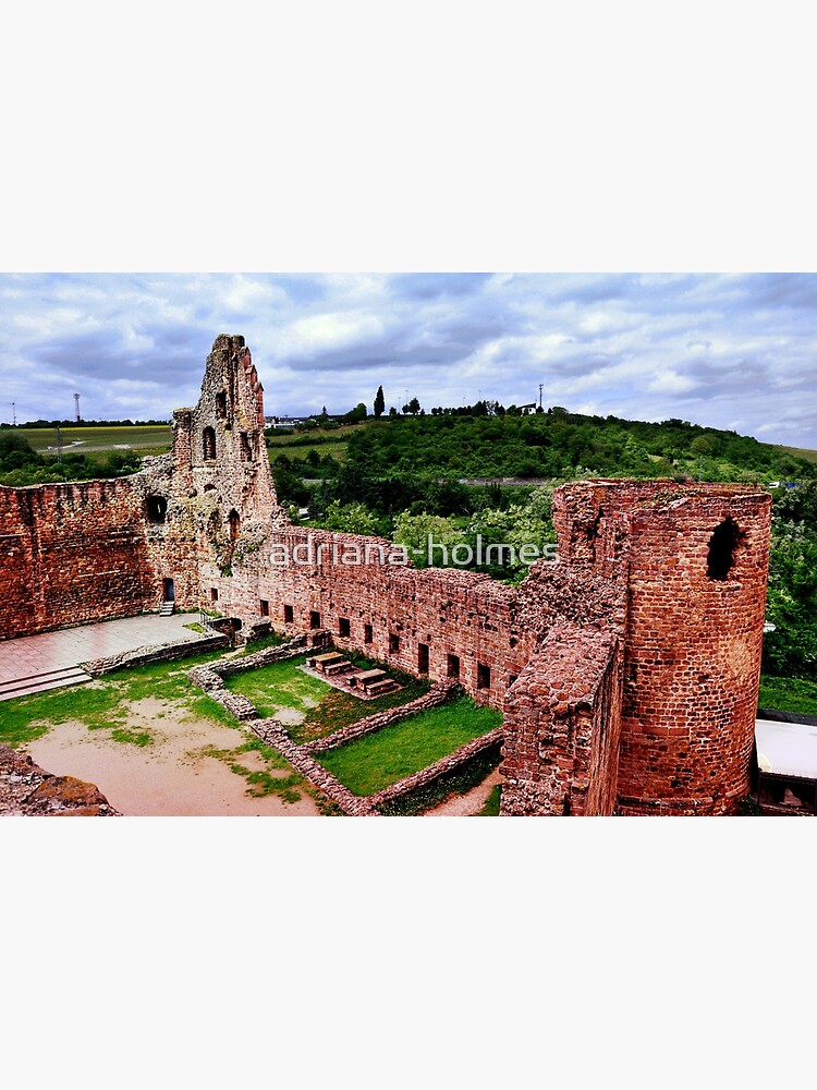 "Neuleiningen Medieval Castle Germany" Poster for Sale by adriana ...