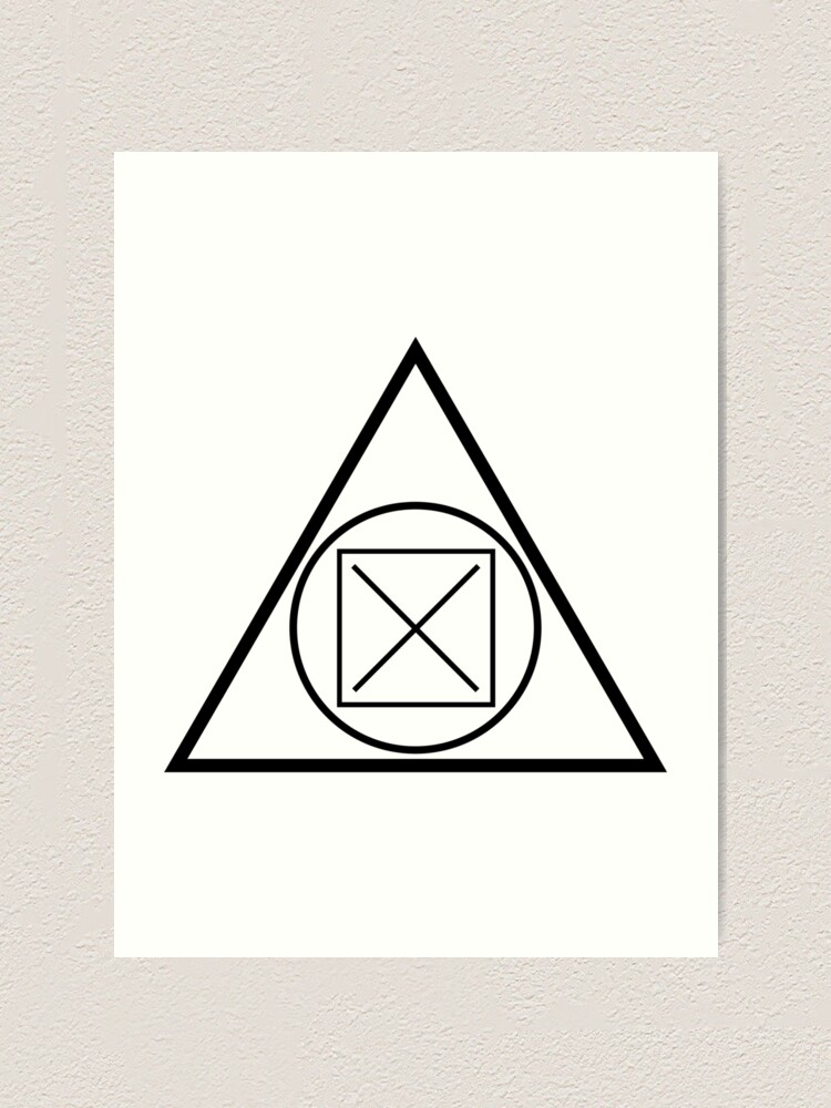 "Playstation X, Square. Circle. Triangle tribe gamers black logo" Art ...