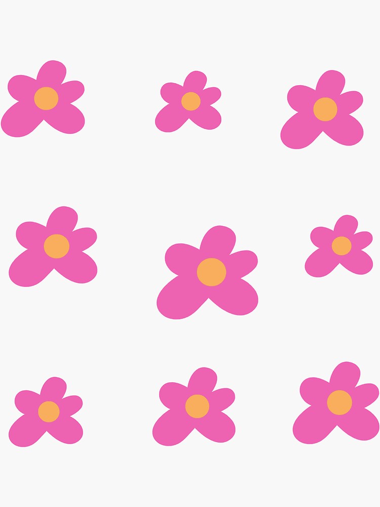 "super cute indie flower sticker pack" Sticker for Sale by Evjaa002 ...