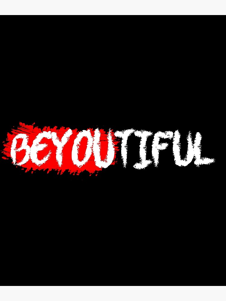 "Beyoutiful, Women Empowerment" Poster by Vitrina | Redbubble