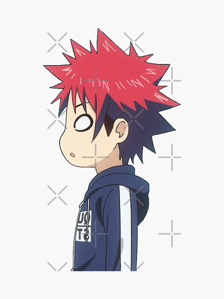 "Food wars - Chibi Soma Yukihira" Sticker for Sale by HayTim | Redbubble