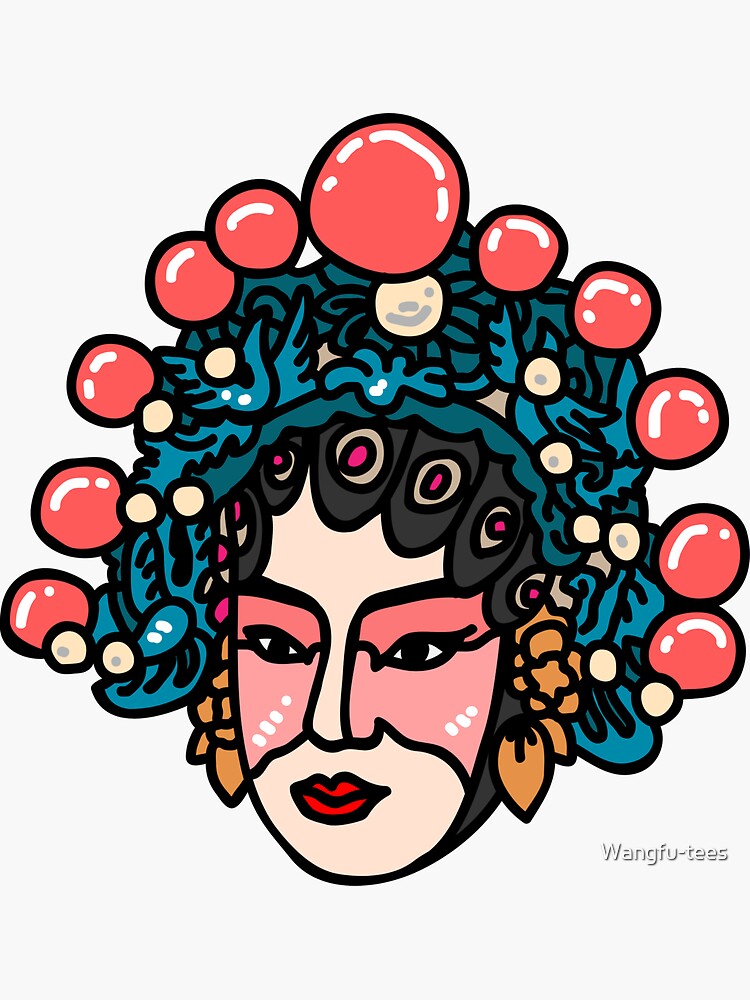 "Chinese Beijing Opera Face Painting Mask Lianpu Colourful Oriental ...