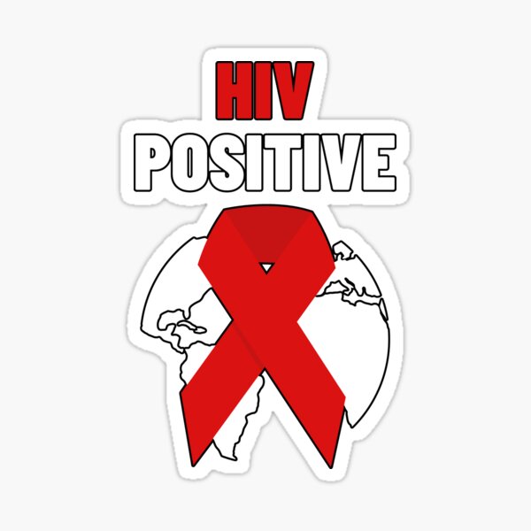 Hiv Positive Stickers | Redbubble
