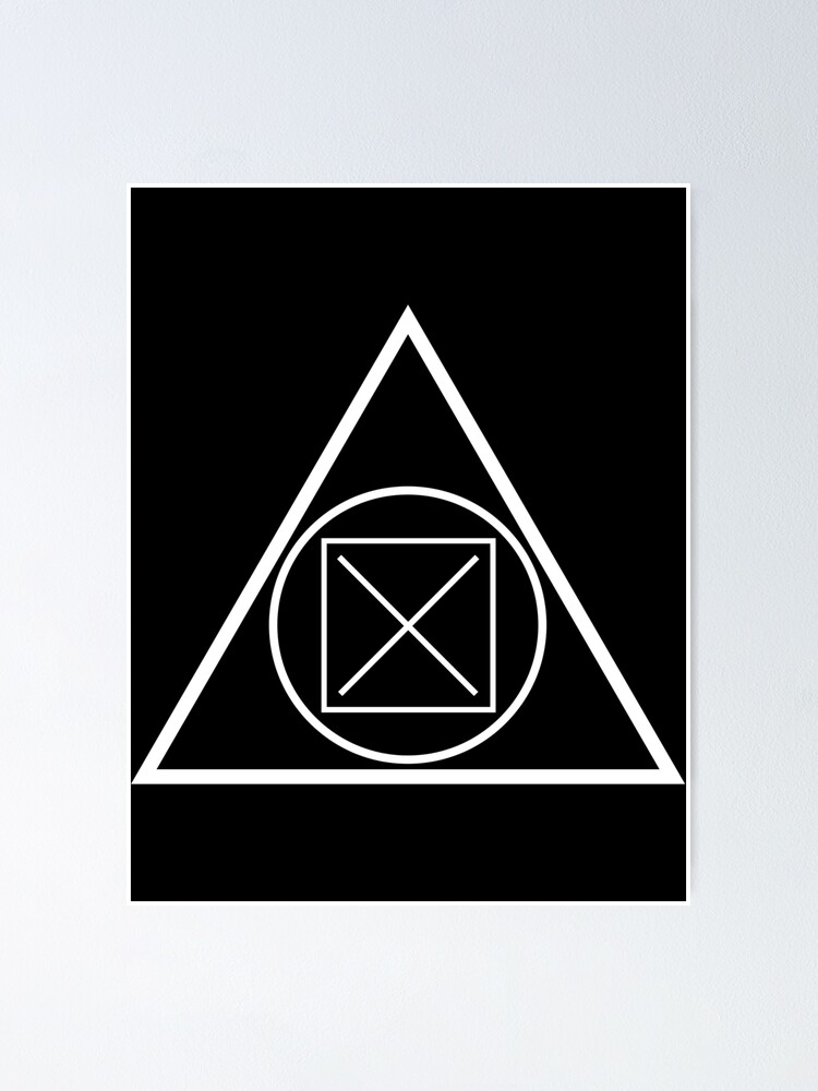 Póster «Playstation X, Cuadrado. Circulo. Triángulo tribe gamers logo ...