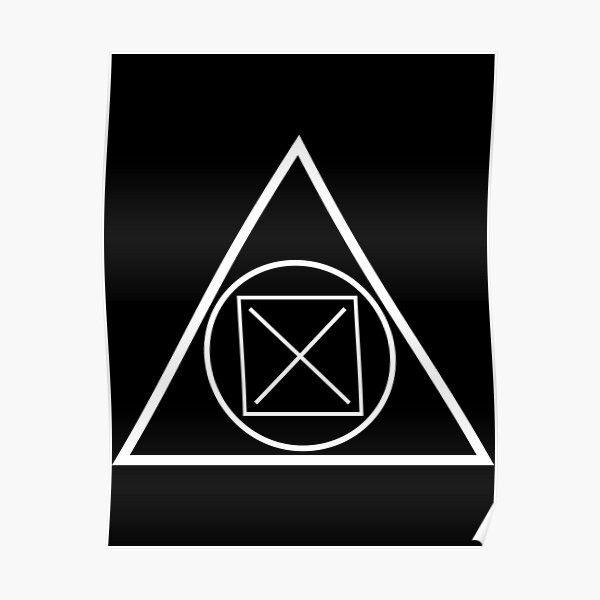 Póster «Playstation X, Cuadrado. Circulo. Triángulo tribe gamers logo ...