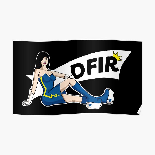 "Blue Team DFIR Queen" Poster for Sale by bexilla | Redbubble