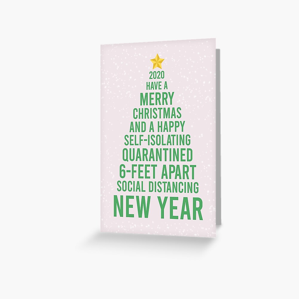 "Funny Merry quarantined social distancing Christmas 2020 Christmas in ...