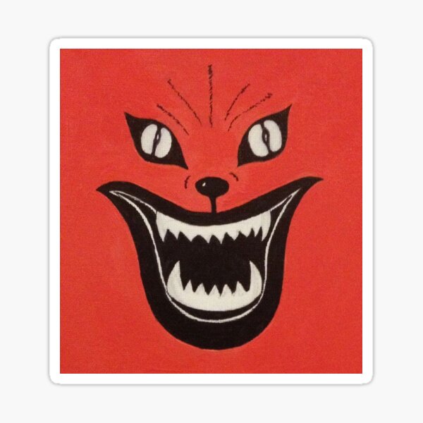 "House (1977) Cat" Sticker for Sale by willbar | Redbubble