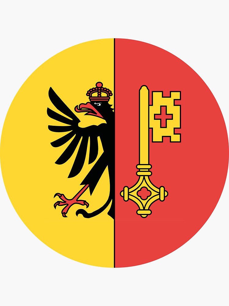 "Geneva" Sticker for Sale by emblemdesign | Redbubble