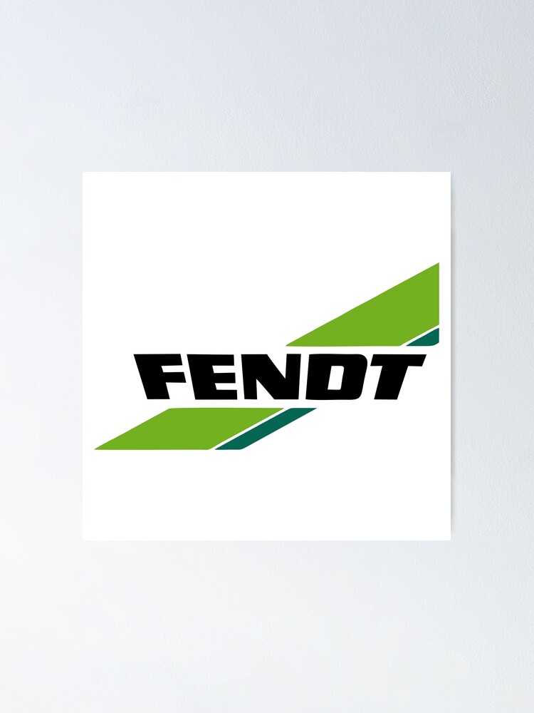 "Logo of Fendt Tractors" Poster by LindaMoorei | Redbubble