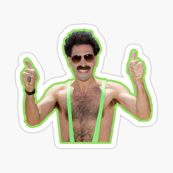 Borat 2 Stickers | Redbubble