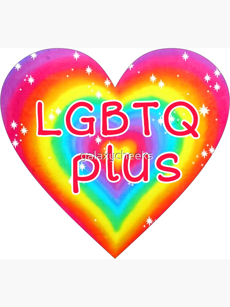 "LGBTQ plus members" Magnet by galaxycheeks | Redbubble