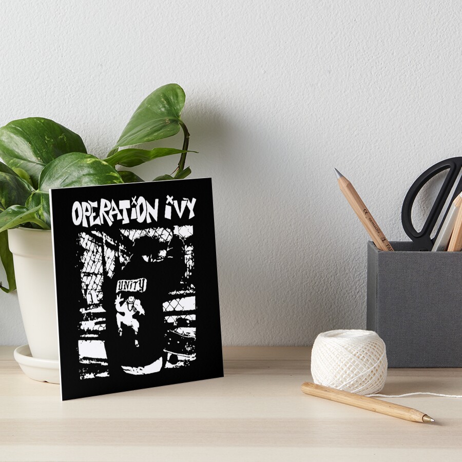 "Operation Ivy Unity Ska Punk" Poster for Sale by LarryMartins | Redbubble