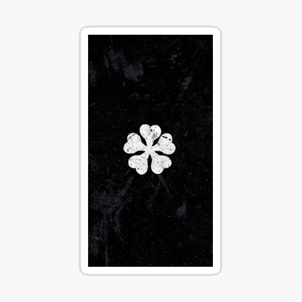 "5-leaf clover" Sticker for Sale by MangaaCity | Redbubble