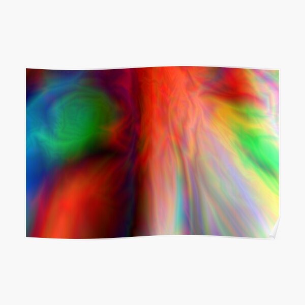 "Rainbow Color Mix" Poster by t0xin | Redbubble