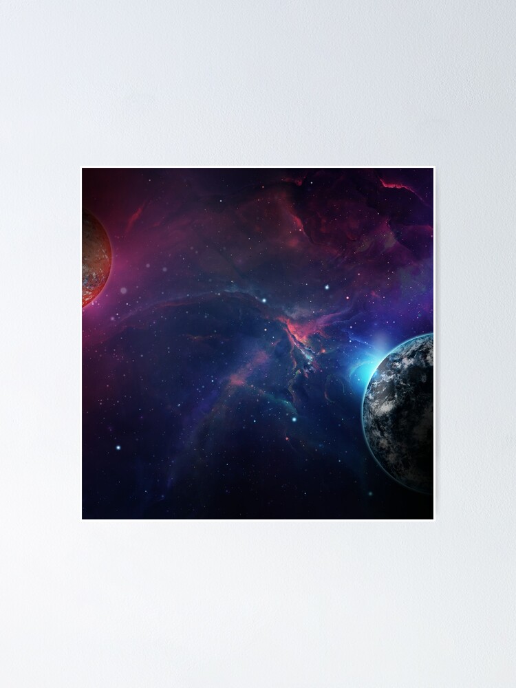 "Space Theme" Poster by liftdesign | Redbubble