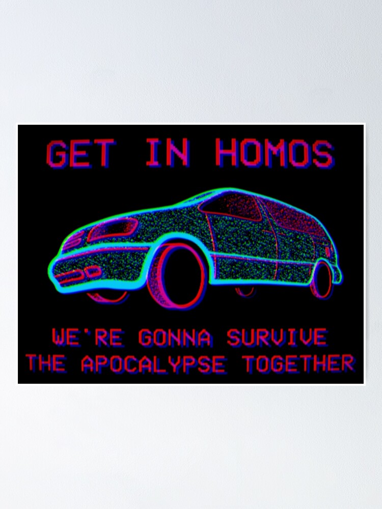 "Apocalypse Van" Poster by nettle-ada | Redbubble