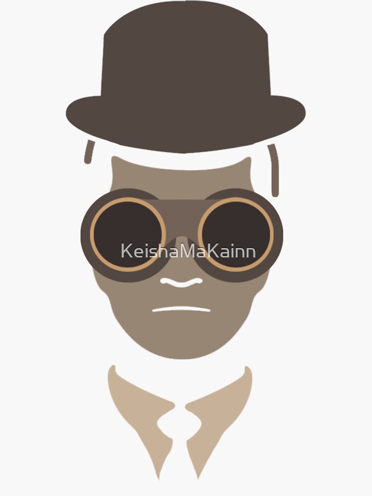 "Steampunk MIB" Sticker for Sale by KeishaMaKainn | Redbubble