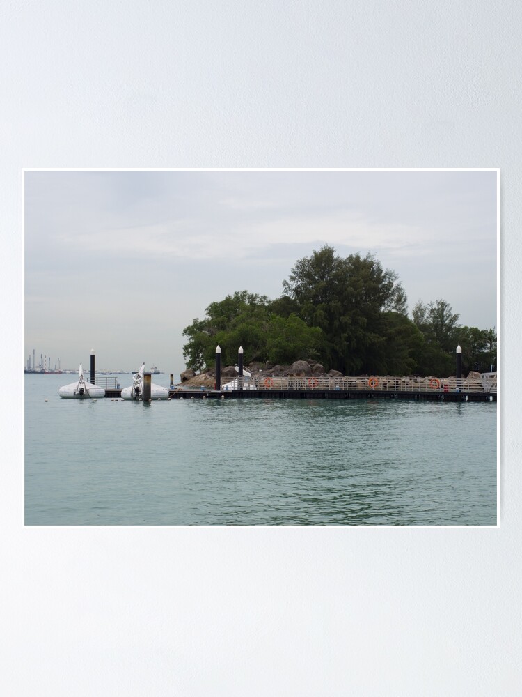 "Sentosa Island Jetty" Poster by urbanfragments | Redbubble