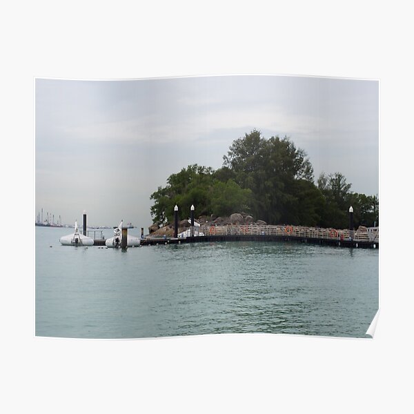 "Sentosa Island Jetty" Poster by urbanfragments | Redbubble