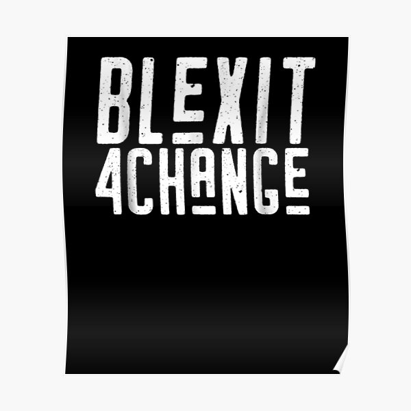 "Blexit 4 Change for Black American Voters #BLEXIT" Poster by ...