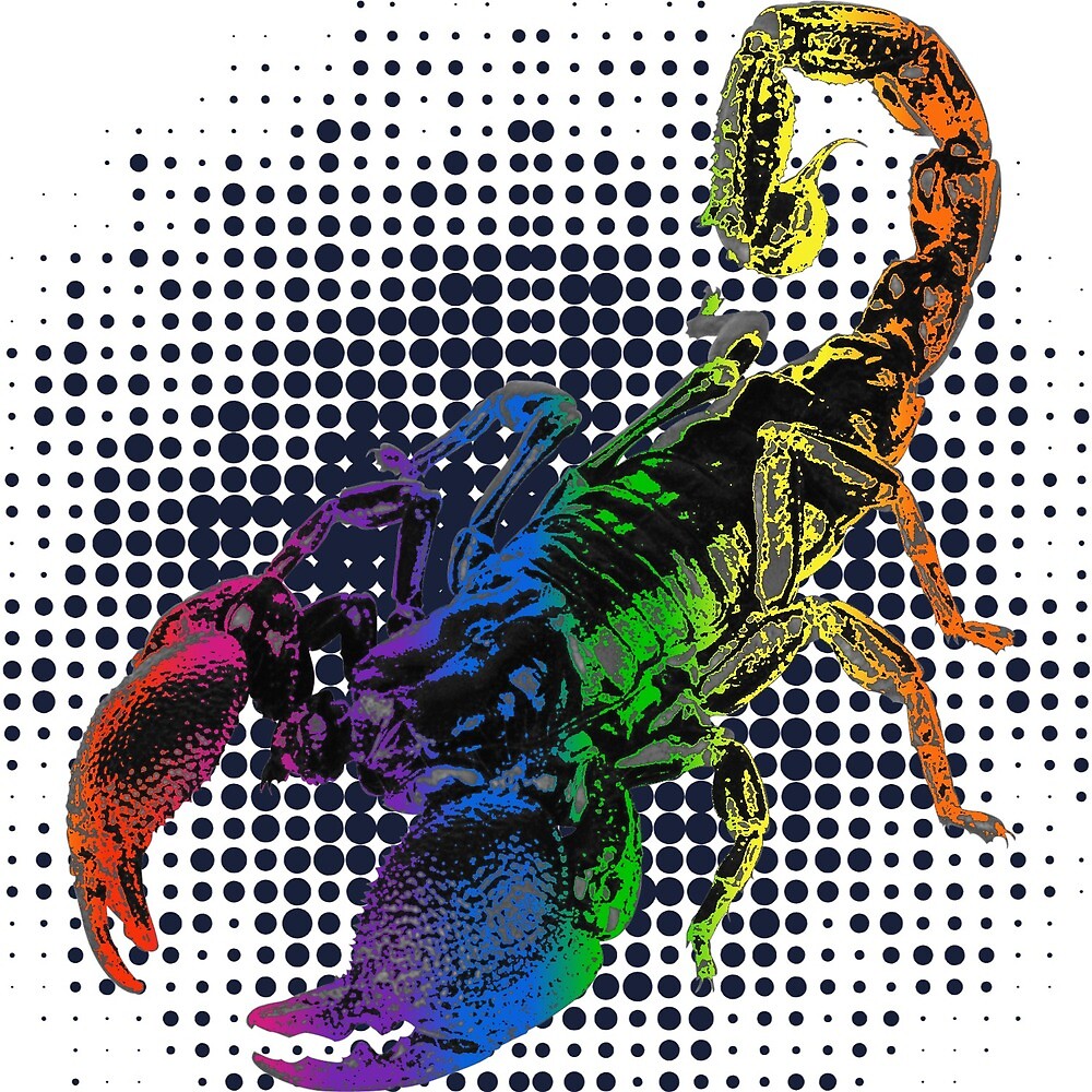 "Everything is better with RGB Scorpion" by P-aws | Redbubble