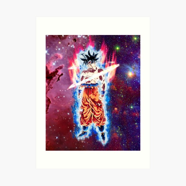 " Dragon Ball Super Goku ultra instinct final form" Art Print for Sale ...
