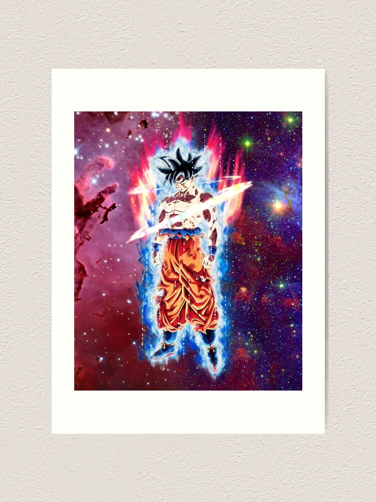 " Dragon Ball Super Goku ultra instinct final form" Art Print for Sale ...