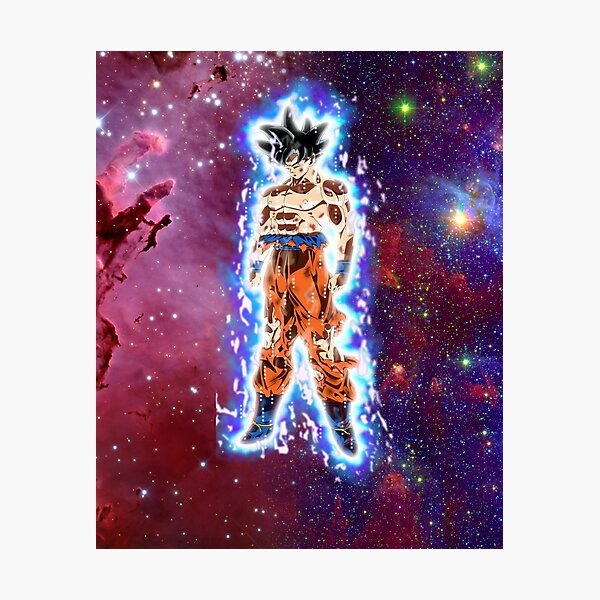 " Dragon Ball Super Goku ultra instinct final form" Photographic Print ...