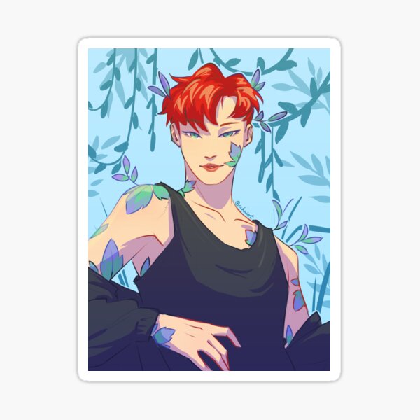 "Ivy Mingi" Sticker for Sale by cchaiart | Redbubble