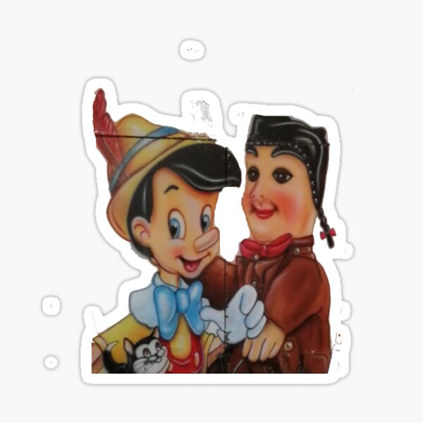 "PINOCCHIO" Sticker for Sale by mtargui2022 | Redbubble