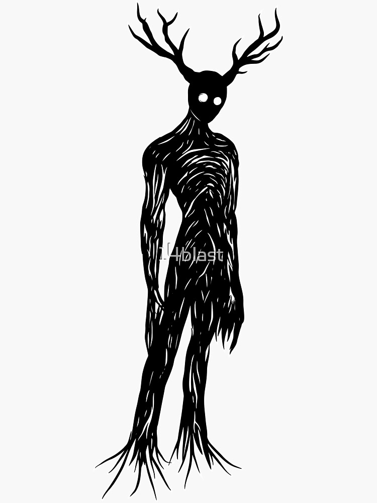 "Wendigo" Sticker for Sale by 14blast | Redbubble
