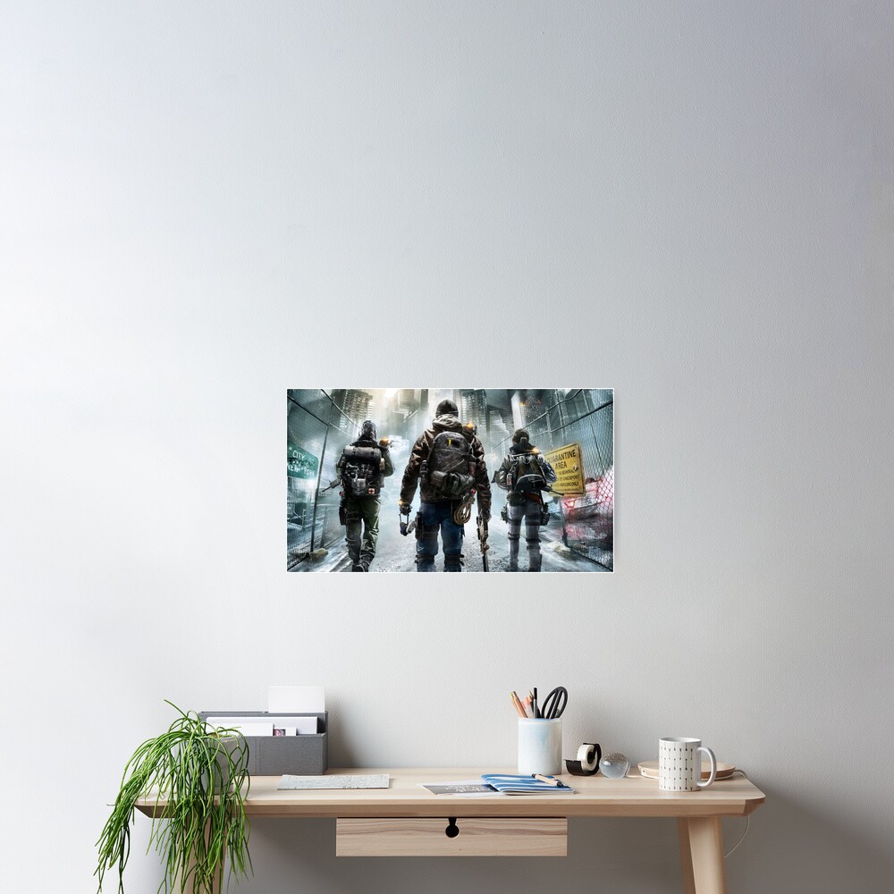 "The Division" Poster for Sale by roscleere | Redbubble