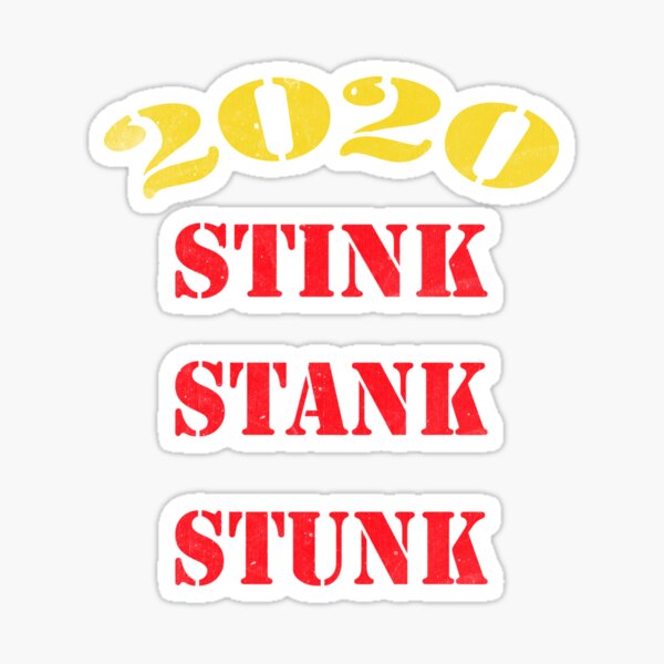" Stink Stank Stunk christmas" Sticker for Sale by anouarfinda | Redbubble