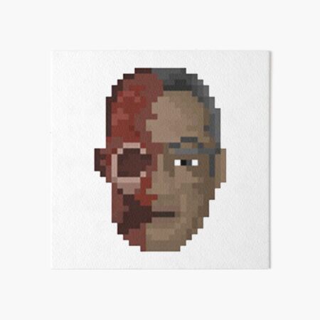 "Breaking Bad - Gustavo Fringe Pixel Art" Art Board Print by WolfK ...