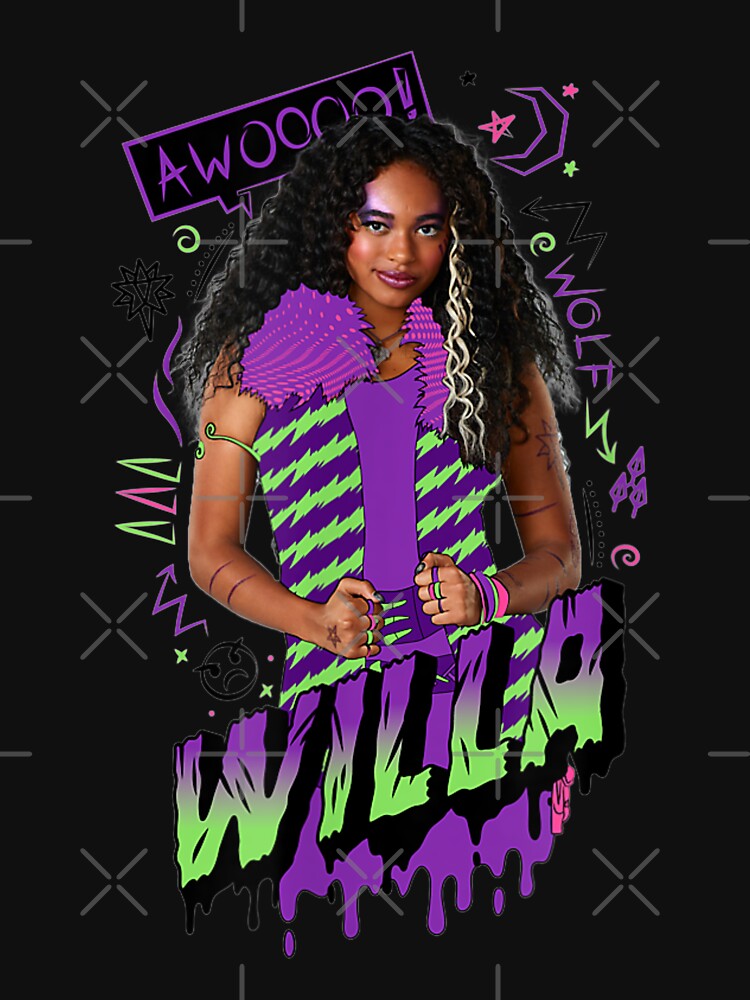 "Zombies 2 Willa Wolf " T-shirt for Sale by AndrijaEvic | Redbubble ...