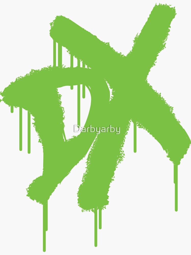 "DX" Sticker for Sale by NewEliteApparel | Redbubble