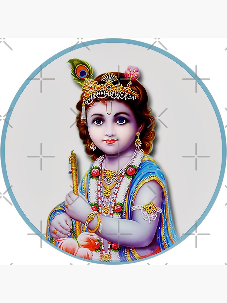 "Lord Krishna | bal gopal poster | bal gopal t-shirt " Poster for Sale ...